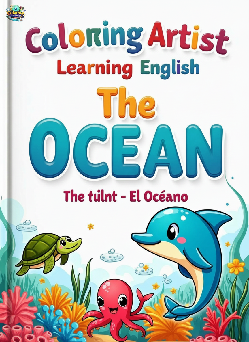 Coloring Our World | Bilingual Coloring Books for Kids